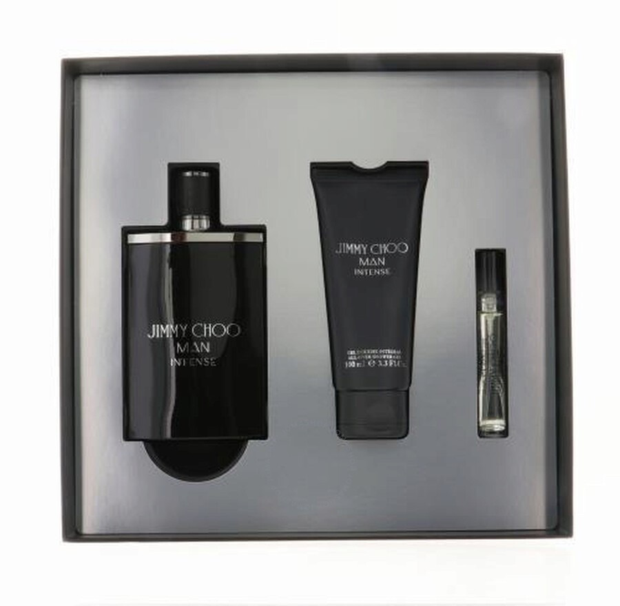 JIMMY CHOO MAN INTENSE 3 PCS SET: 3.3 EAU DE TOILETTE + 0.25 EAU DE ...