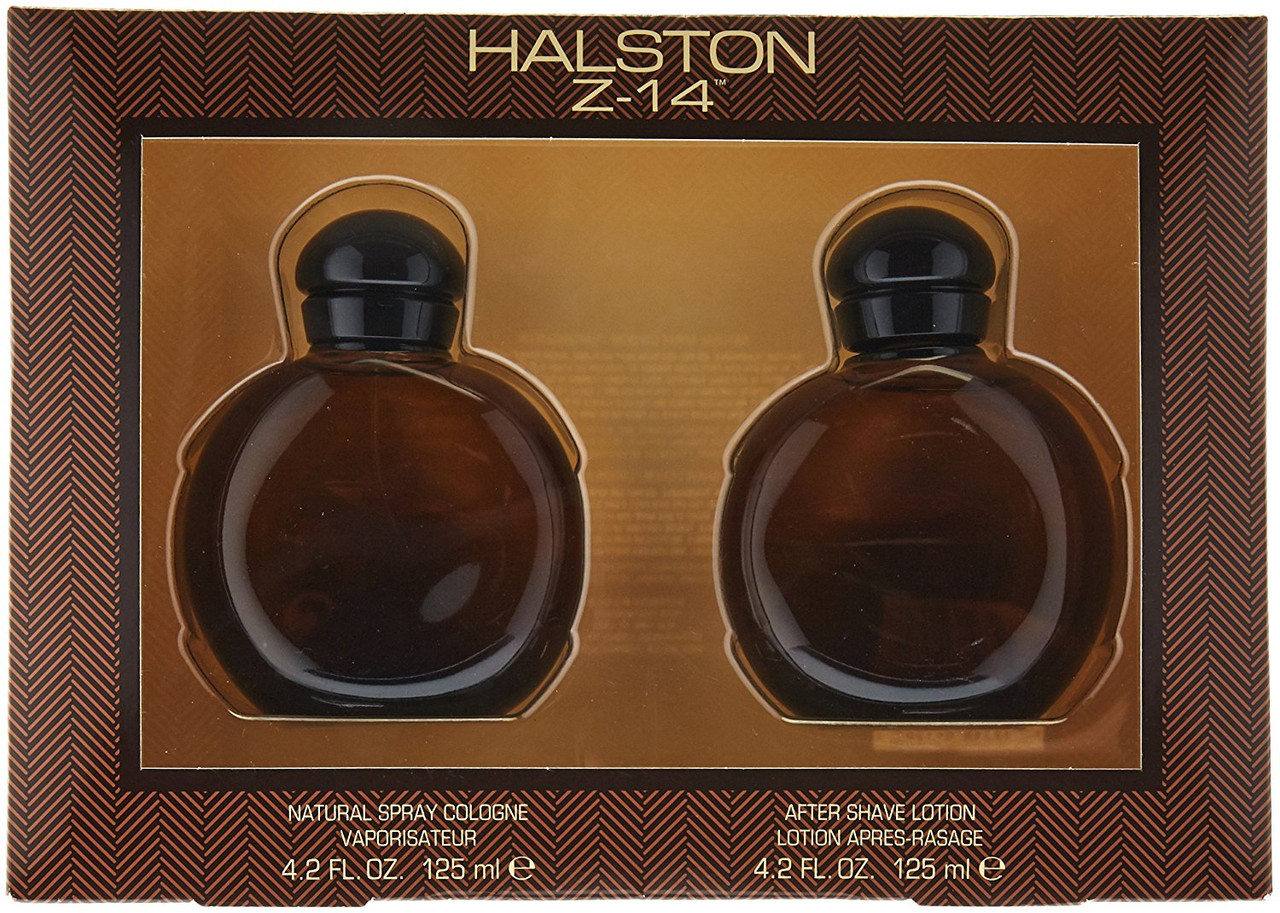 HALSTON Z-14 2 PCS SET FOR MEN: 4.2 COLOGNE SPRAY + 4.2 AFTER SHAVE ...