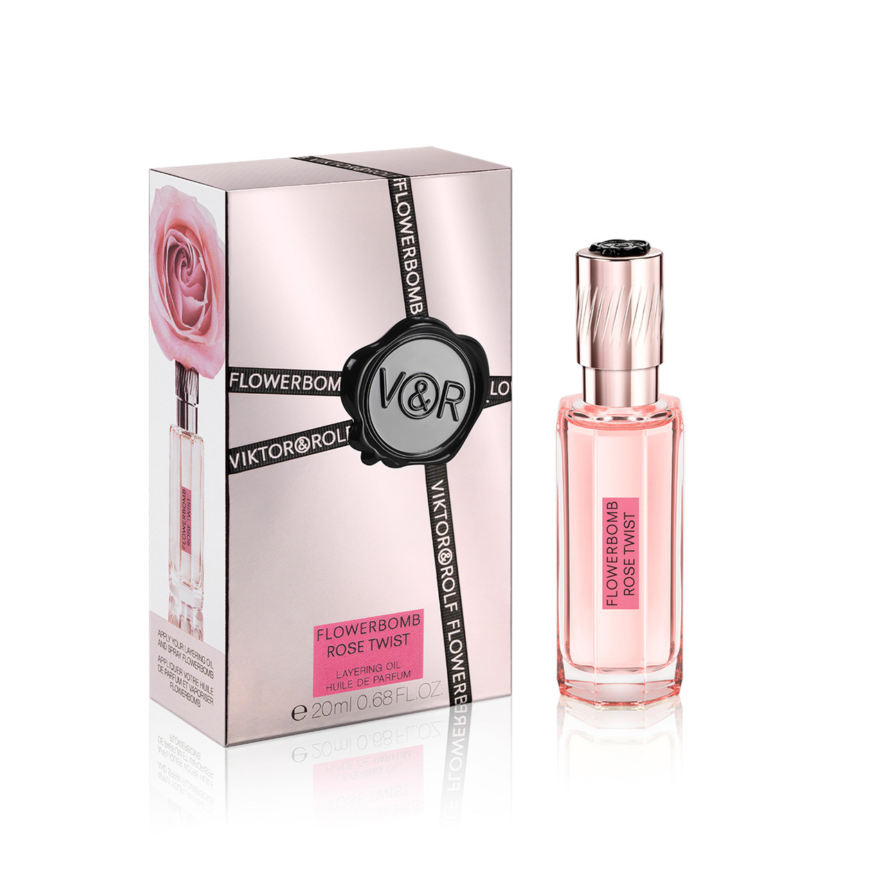 FLOWERBOMB ROSE TWIST 0.68 OZ LAYERING OIL - ScentsWorld