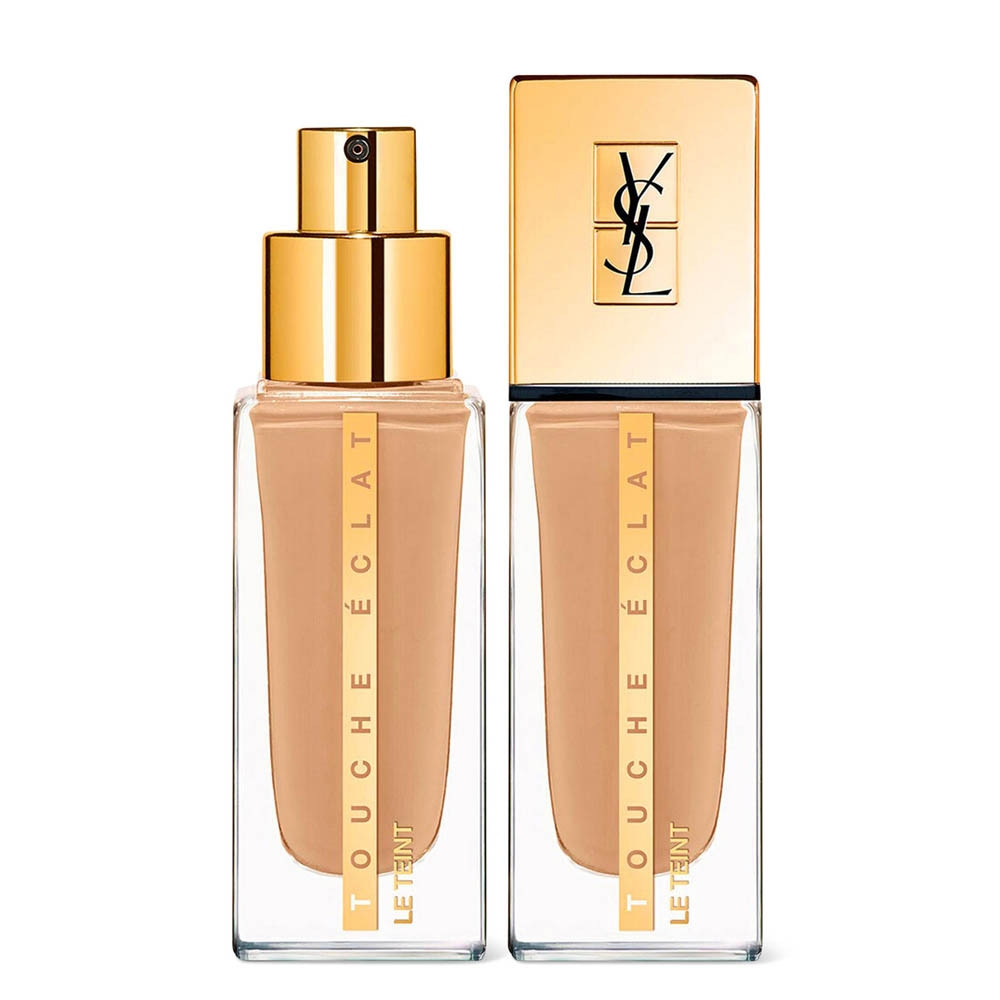 YSL TOUCHE ECLAT LE TEINT 0.84 LONG WEAR GLOW FOUNDATION #BD25 WARM ...