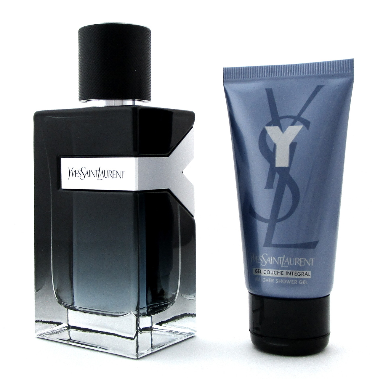 Y BY YSL 2 PCS SET FOR MEN: 3.3 EAU DE PARFUM + 1.6 SHOWER GEL (TRAVEL ...