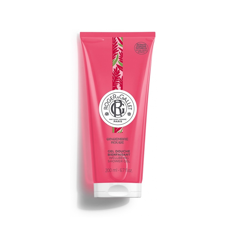 ROGER & GALLET GINGEMBRE ROUGE 6.7 SHOWER GEL - ScentsWorld