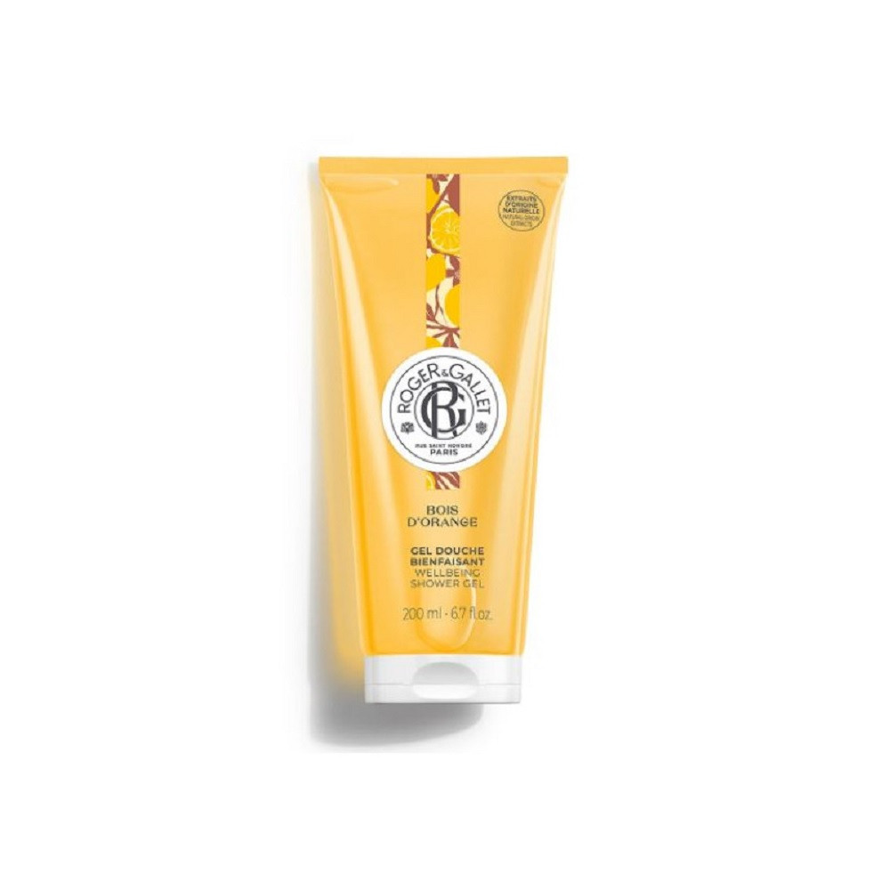 ROGER & GALLET BOIS D''ORANGE 6.6 INVIGORATING SHOWER GEL - ScentsWorld