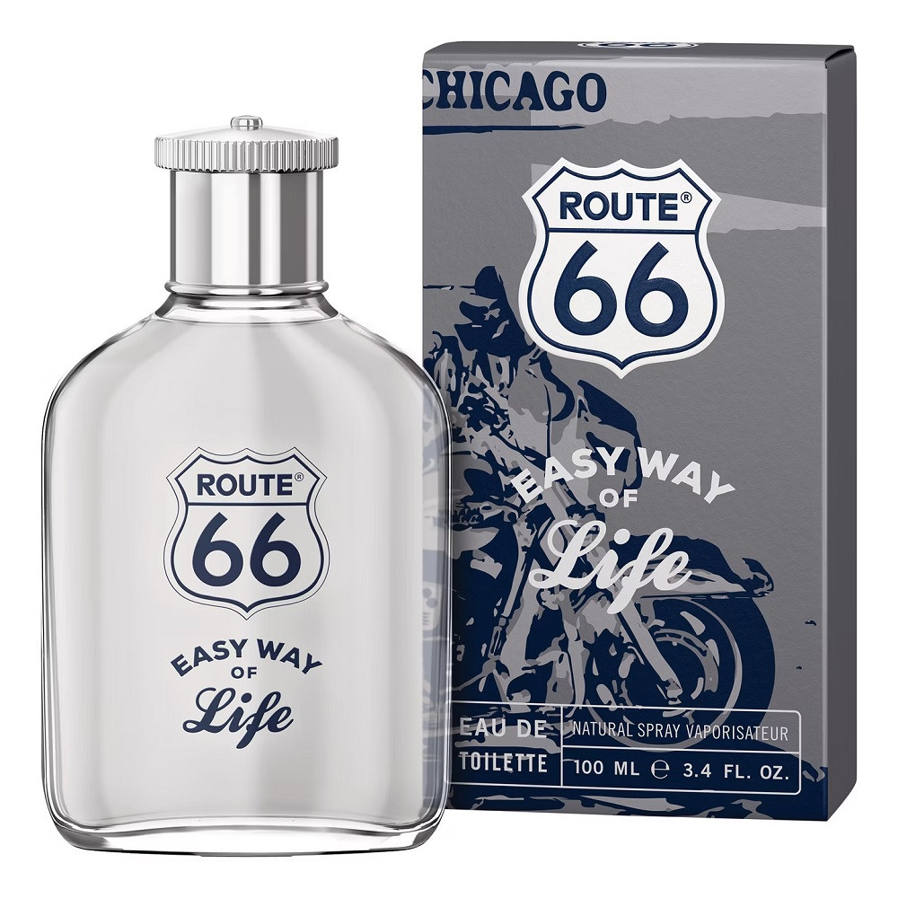 ROUTE 66 EASY WAY OF LIFE 3.4 EAU DE TOILETTE SPRAY FOR MEN - ScentsWorld