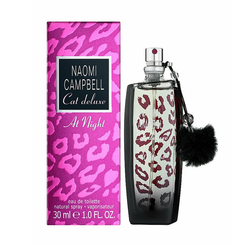 NAOMI CAMPBELL CAT DELUXE AT NIGHT 1 OZ EAU DE TOILETTE SPRAY FOR WOMEN ...