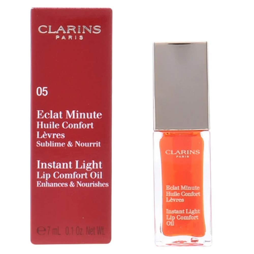 CLARINS 0.1 LIP COMFORT OIL #05 TANGERINE - ScentsWorld