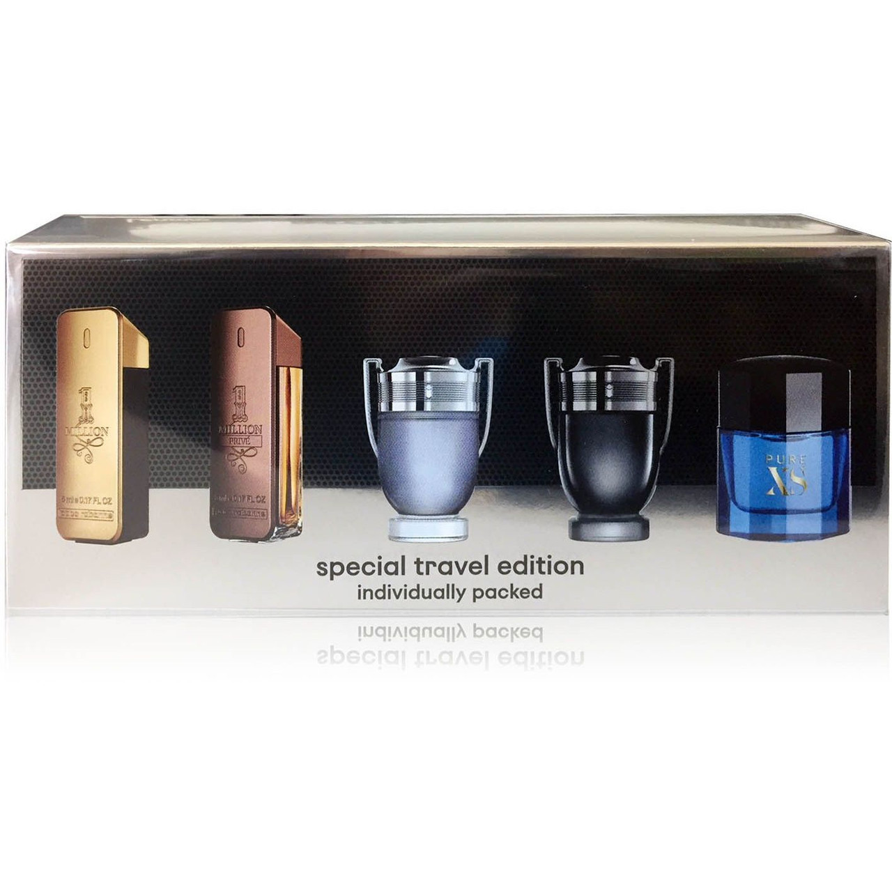 PACO RABANNE 5 PCS MINI SET FOR MEN: ONE MILLION 5 ML EAU DE TOILETTE ...