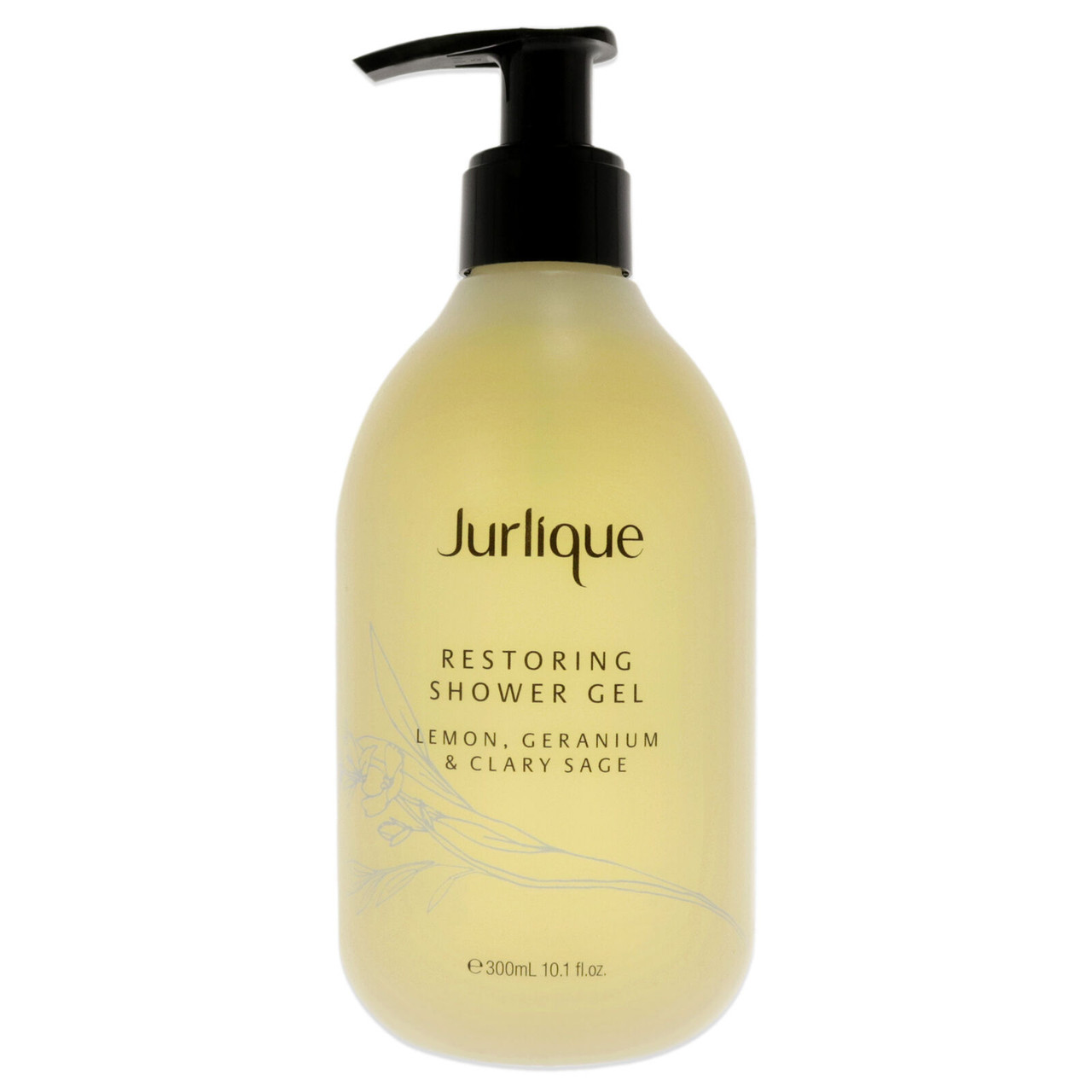 JURLIQUE RESTORING LEMON GERANIUM AND CLARY SAGE 10.1 SHOWER GEL ...