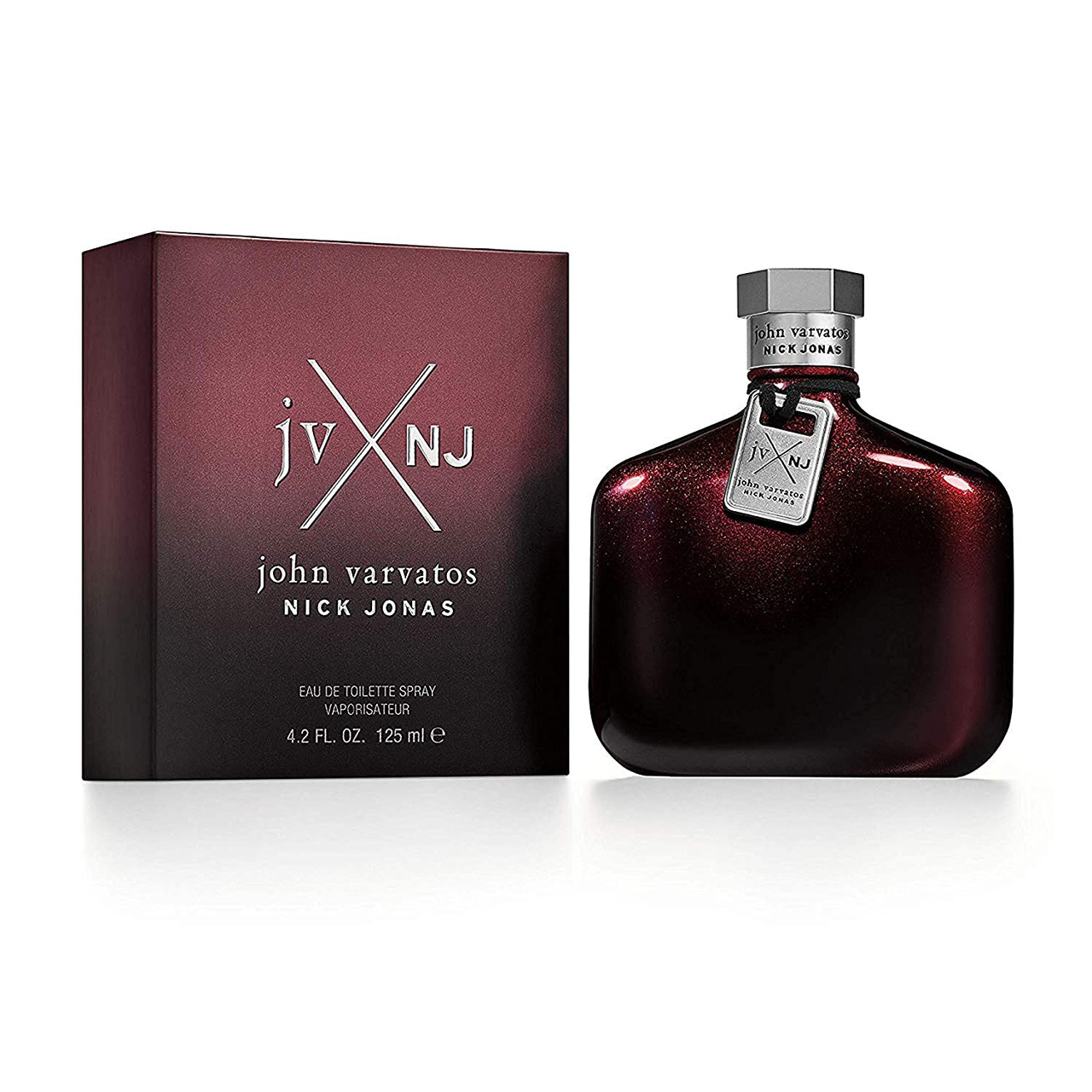 JOHN VARVATOS X NICK JONAS RED 4.2 EAU DE TOILETTE SPRAY FOR MEN ...