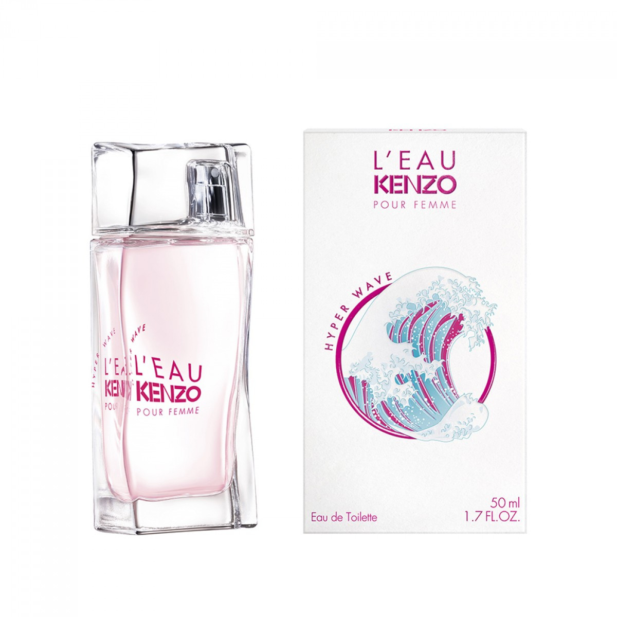 KENZO L''EAU HYPER WAVE POUR FEMME 1.7 EAU DE TOILETTE SPRAY - ScentsWorld