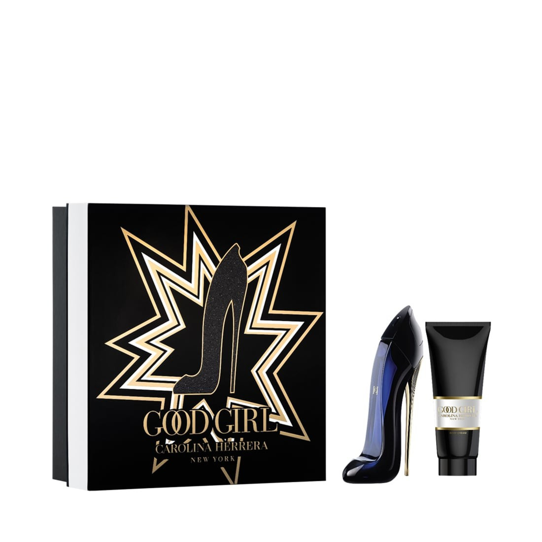CAROLINA HERRERA GOOD GIRL 2 PCS SET: 1.7 EAU DE PARFUM SPRAY + 2.5 ...