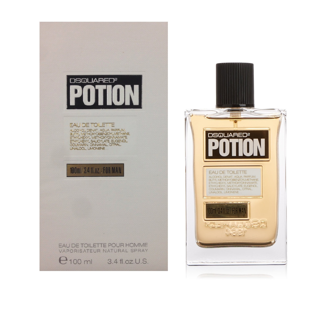 DSQUARED POTION 3.4 EDT SP FOR MEN - ScentsWorld