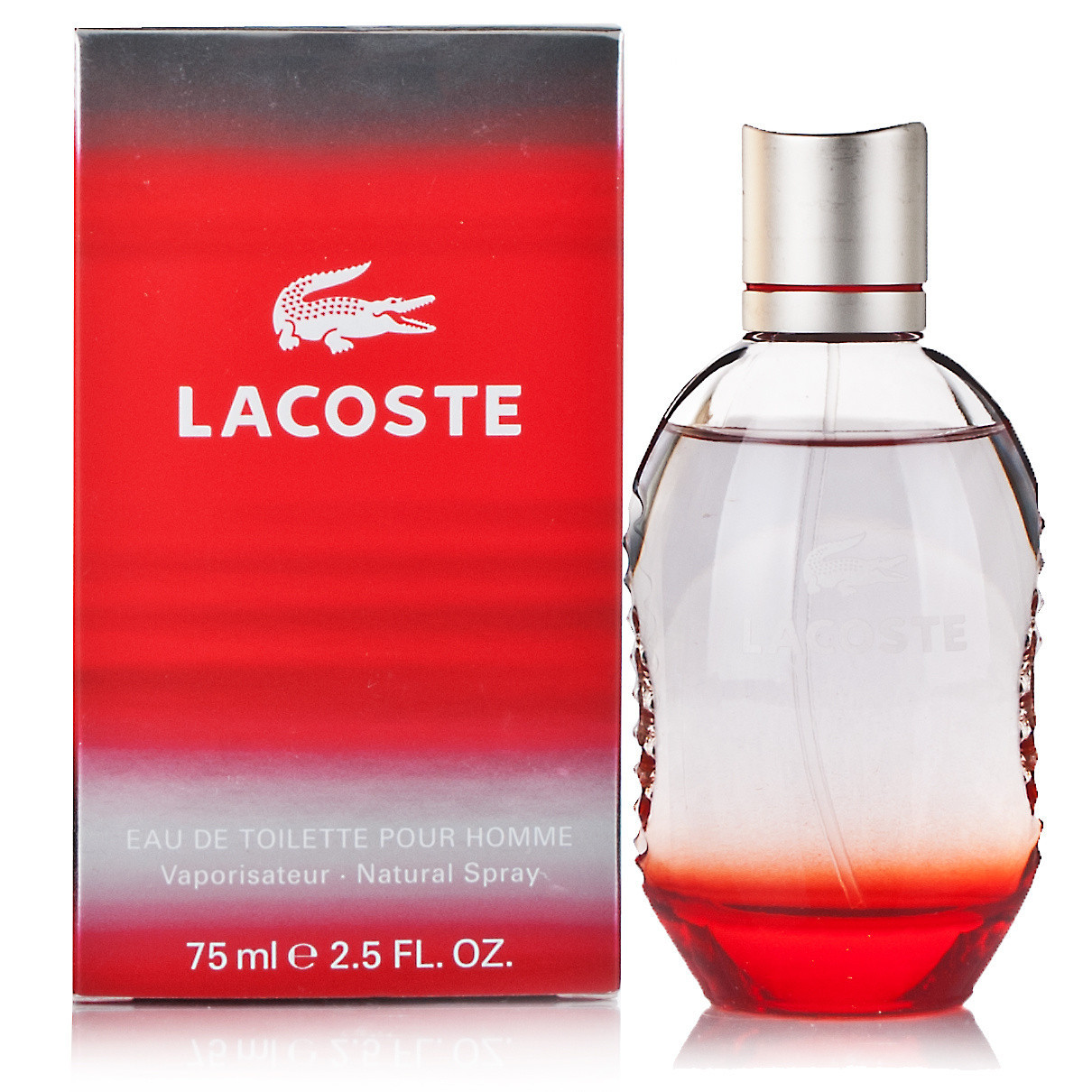 LACOSTE RED 2.5 EDT SP FOR MEN - ScentsWorld