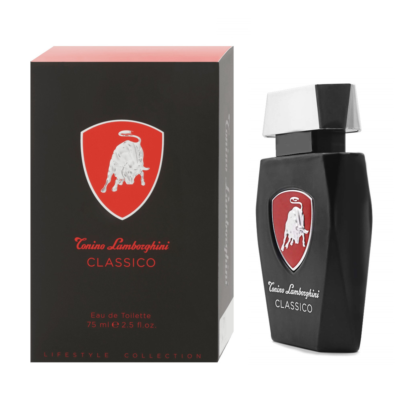 LAMBORGHINI CLASSICO 2.5 EAU DE TOILETTE SPRAY FOR MEN - ScentsWorld