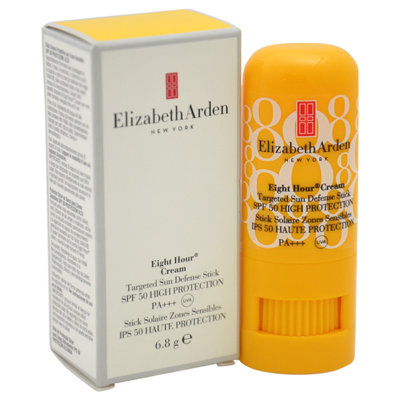ELIZABETH ARDEN EIGHT HOUR CREAM TARGETED SUN DEFENSE 0.24 STICK SPF 50 ...