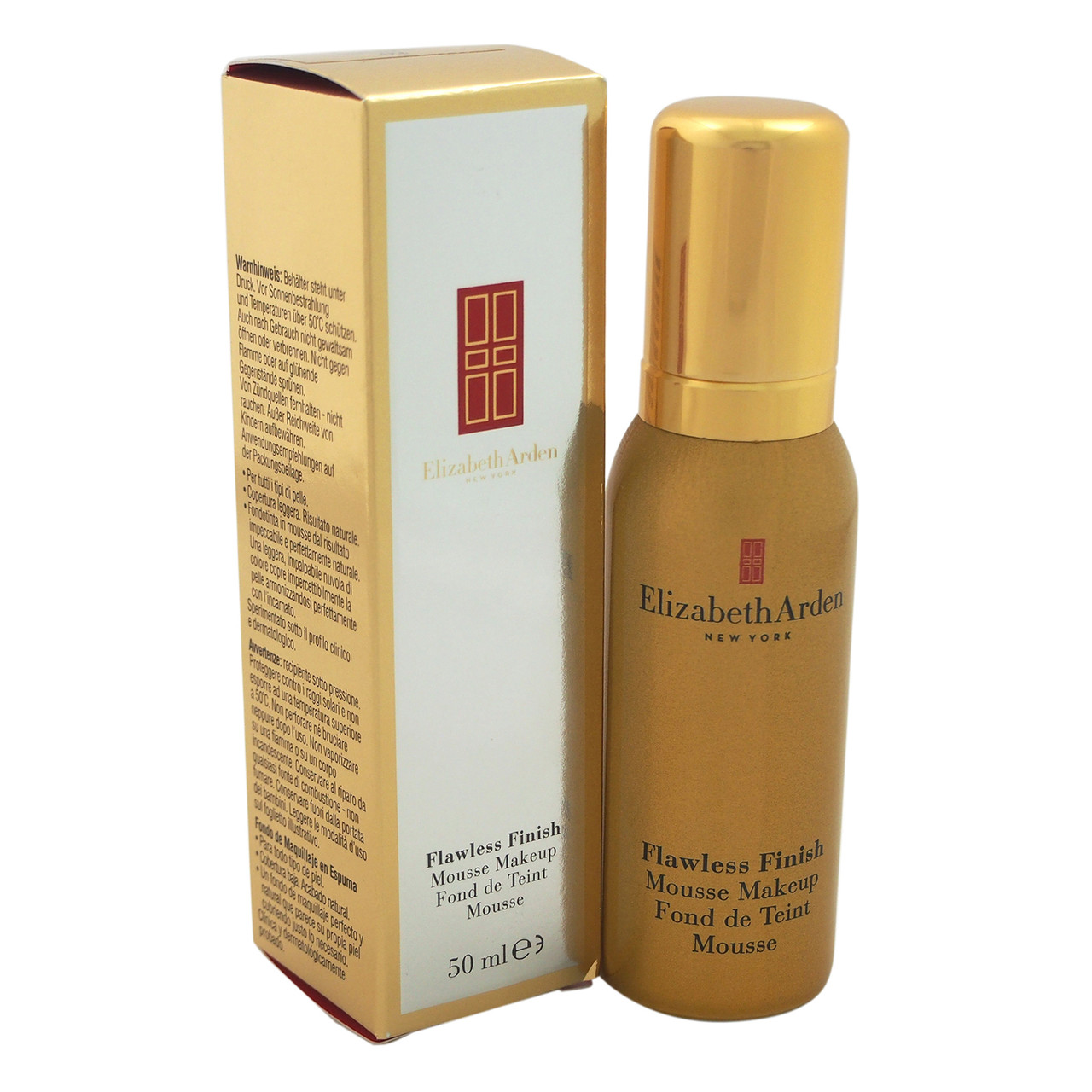 ELIZABETH ARDEN FLAWLESS FINISH 1.4 MOUSSE MAKEUP #05 GINGER - ScentsWorld