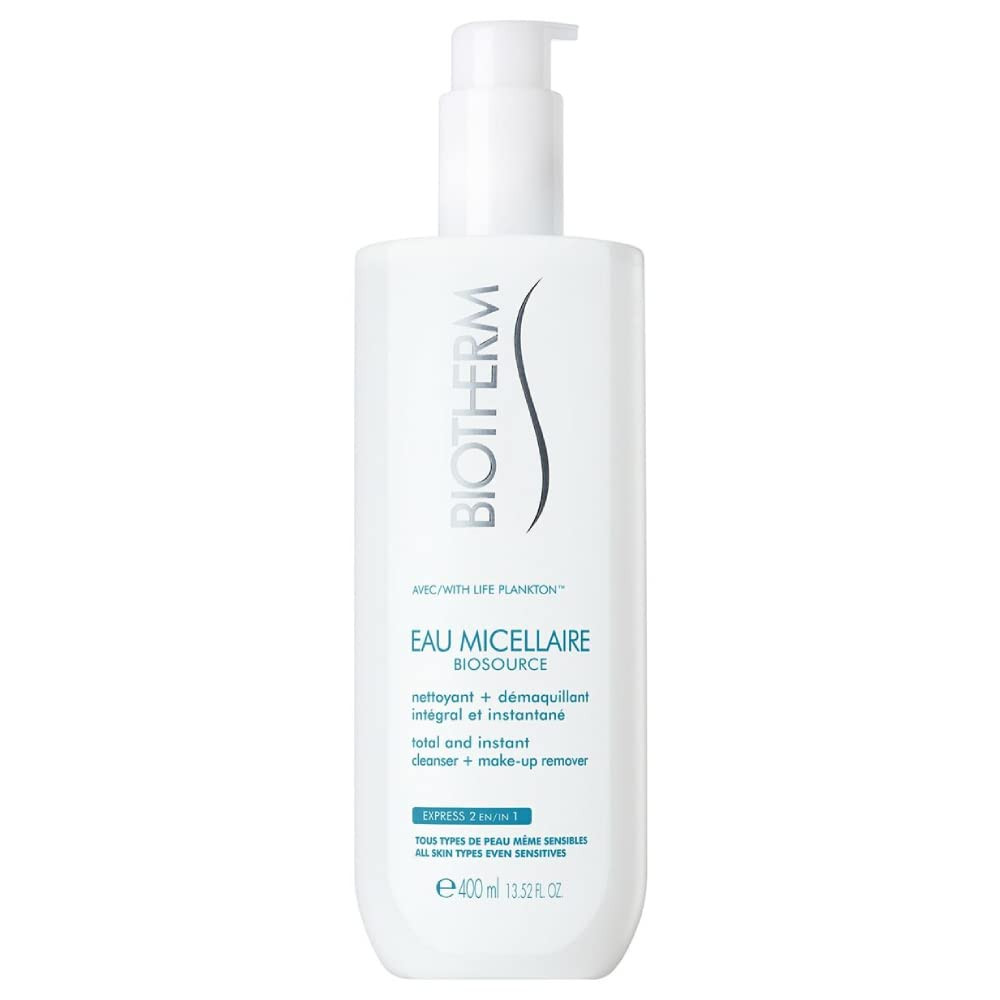 BIOTHERM EAU MICELLAIRE BIOSOURCE 13.52 TOTAL AND INSTANT CLEANSER ...