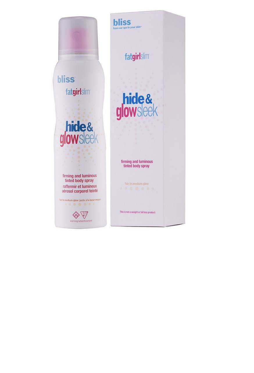 BLISS FAT GIRL SLIM HIDE & GLOW SLEEK FAIR TO MEDIUM GLOW 1 OZ ...