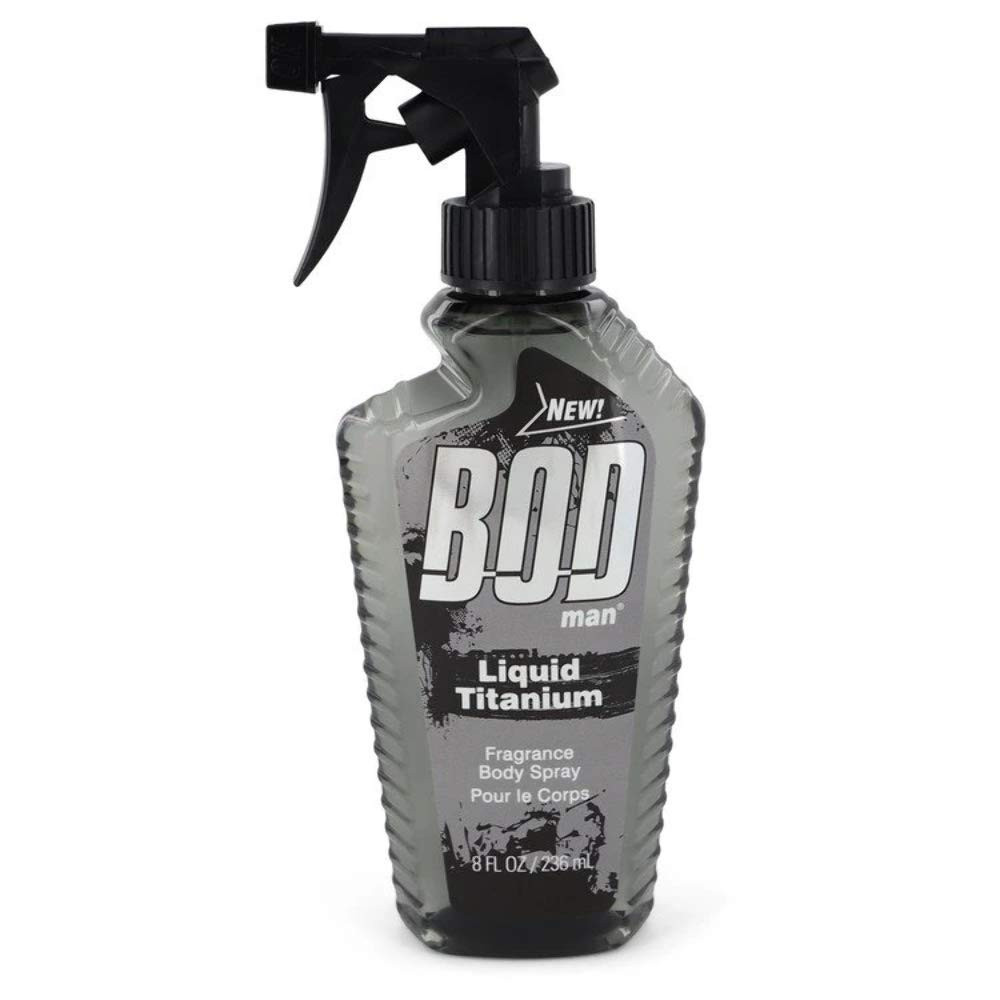 BOD LIQUID TITANIUM 8 OZ BODY SPRAY FOR MEN - ScentsWorld