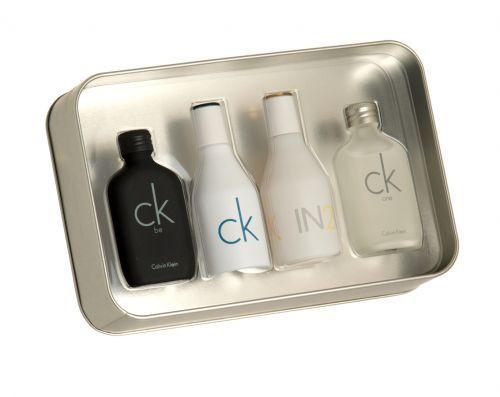 CALVIN KLEIN 4 PCS SET: CK ONE 15 ML EDT SP + CK IN2U WOMEN 15 ML EDT ...