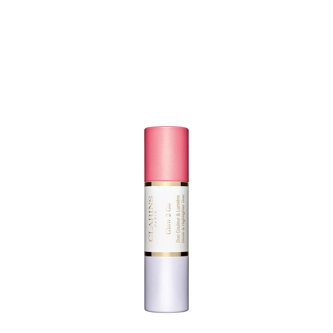 CLARINS GLOW 2 GO 0.06 BLUSH & HIGHLIGHTER #01 GLOWY PINK FOR WOMEN ...