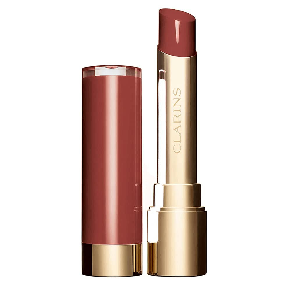 CLARINS 0.1 JOLI ROUGE LACQUER LIP BALM #757L NUDE BRICK - ScentsWorld