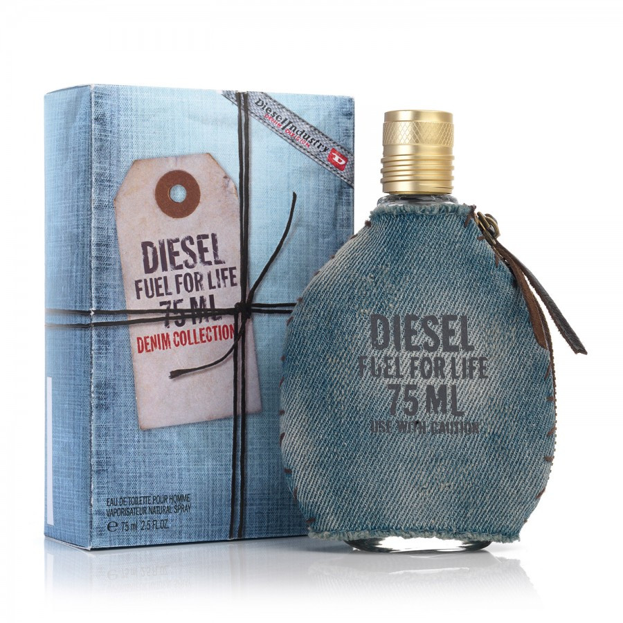 DIESEL FUEL FOR LIFE DENIM 2.5 EDT SP FOR MEN - ScentsWorld