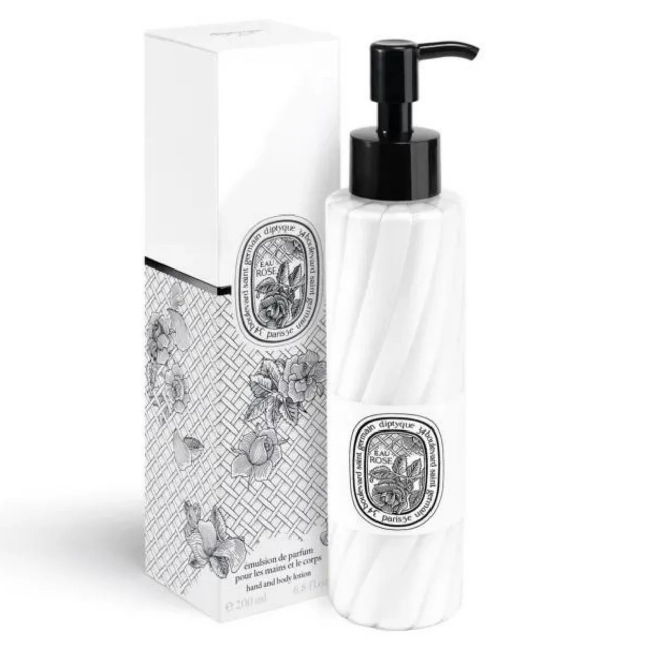 DIPTYQUE EAU ROSE 6.8 HAND AND BODY LOTION FOR WOMEN - ScentsWorld