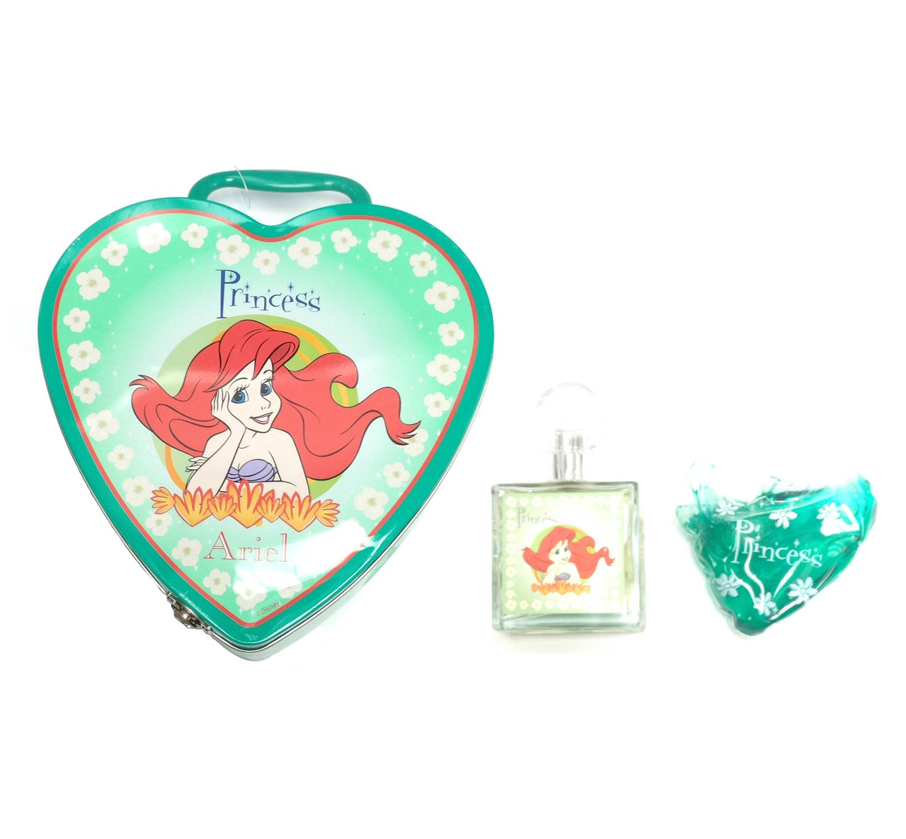 PRINCESS ARIEL METAL SET: 2.5 EDT SP + 6.8 BUBBLE BATH + METAL LUNCH ...