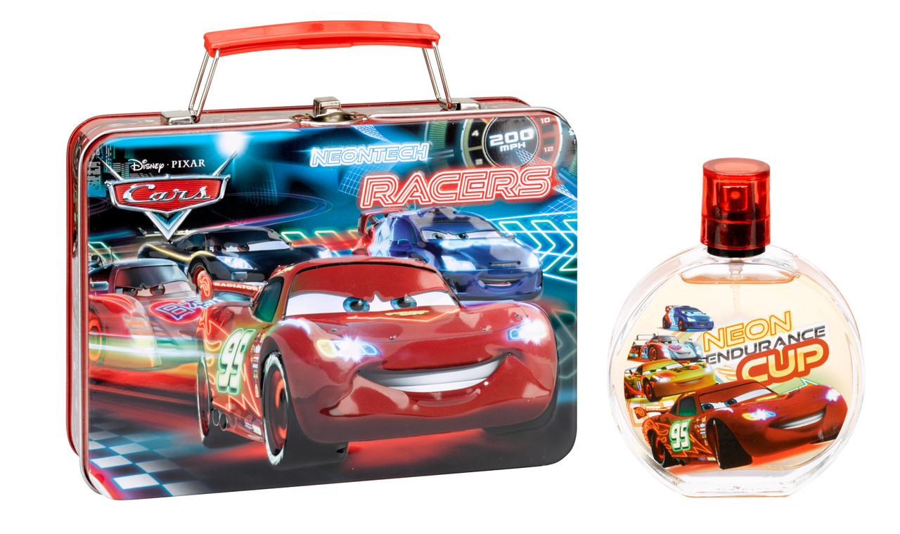 CARS 2 PCS SET: 3.4 EDT SP + METAL LUNCH BOX - ScentsWorld