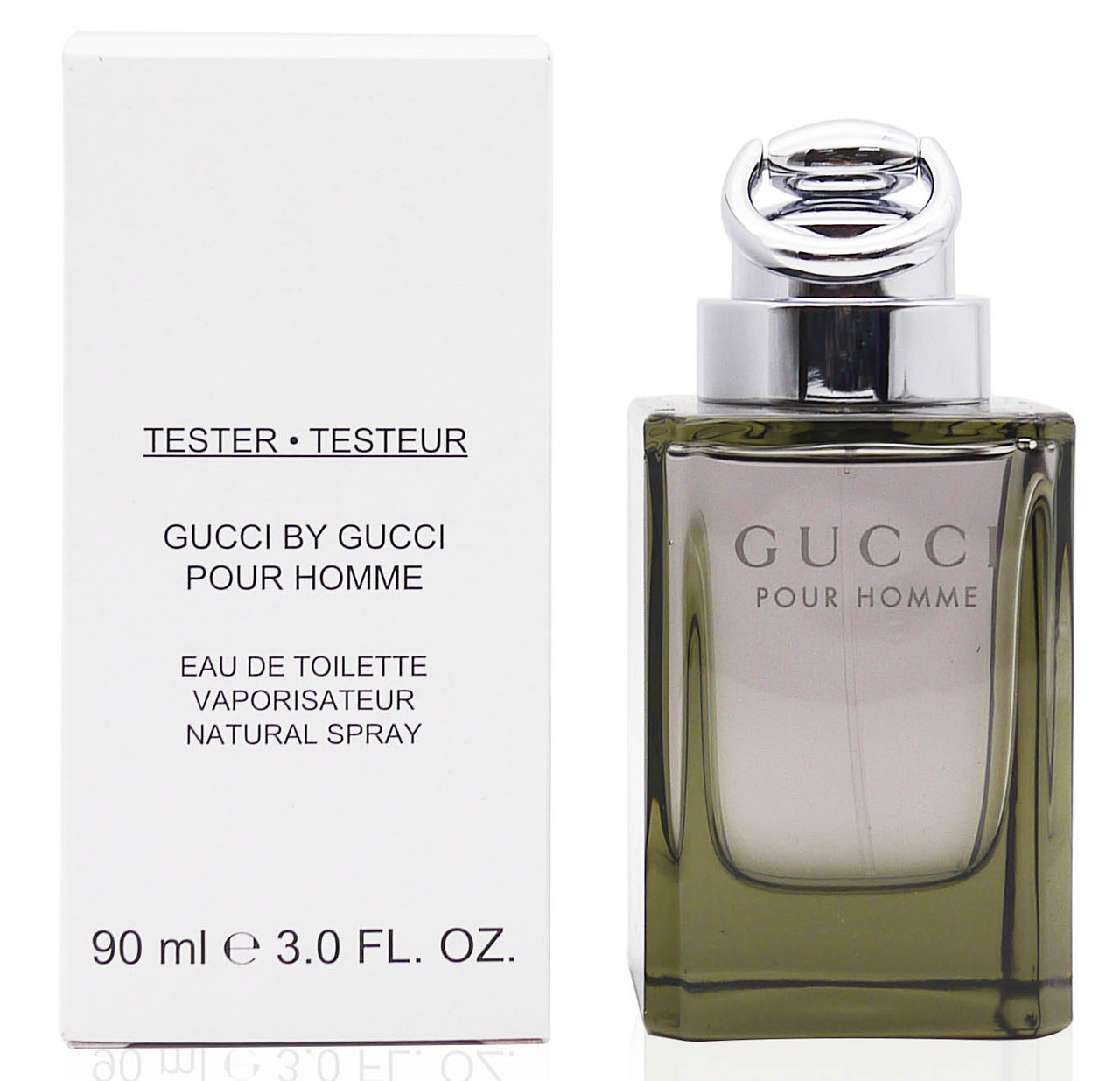GUCCI BY GUCCI POUR HOMME TESTER 3 OZ EAU DE TOILETTE SPRAY - ScentsWorld