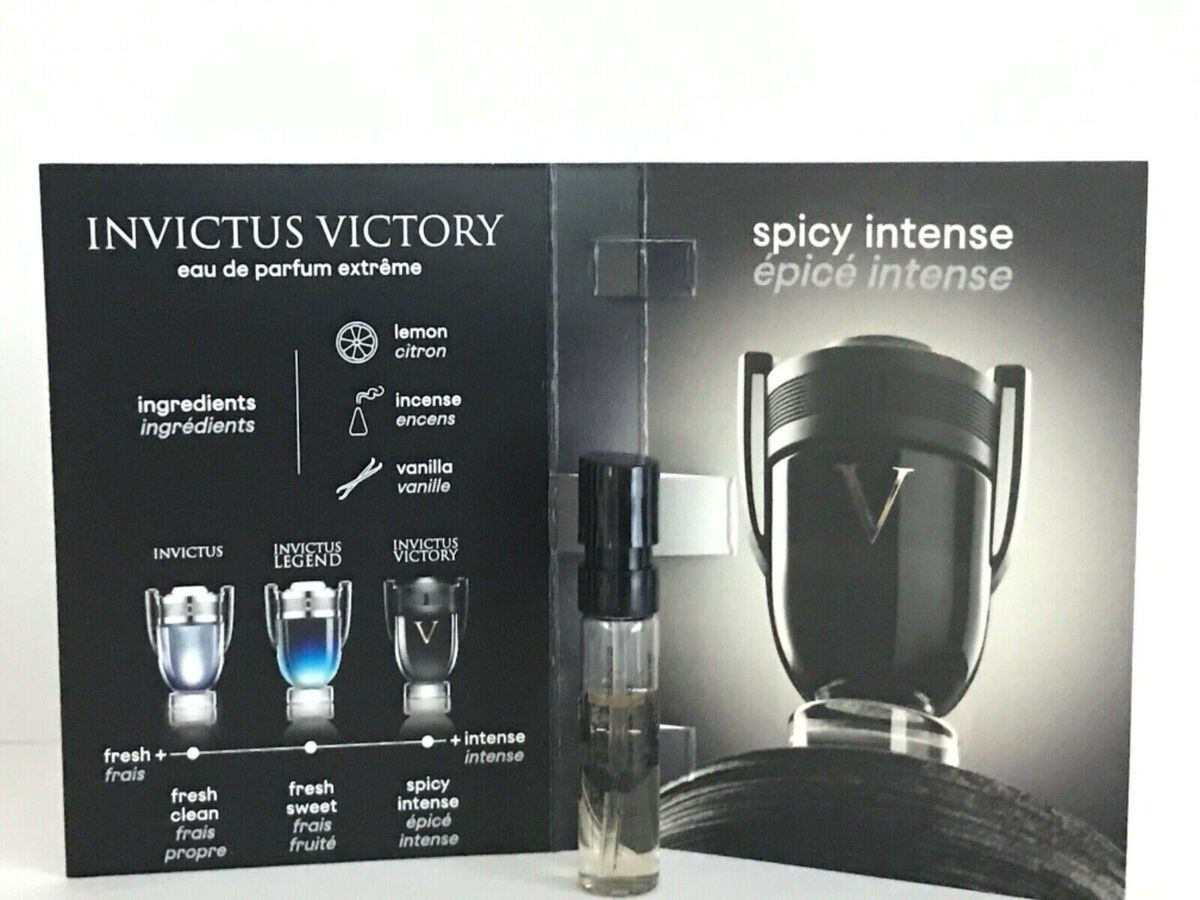 PACO RABANNE INVICTUS VICTORY 0.05 EAU DE PARFUM EXTREME SPRAY VIAL FOR ...