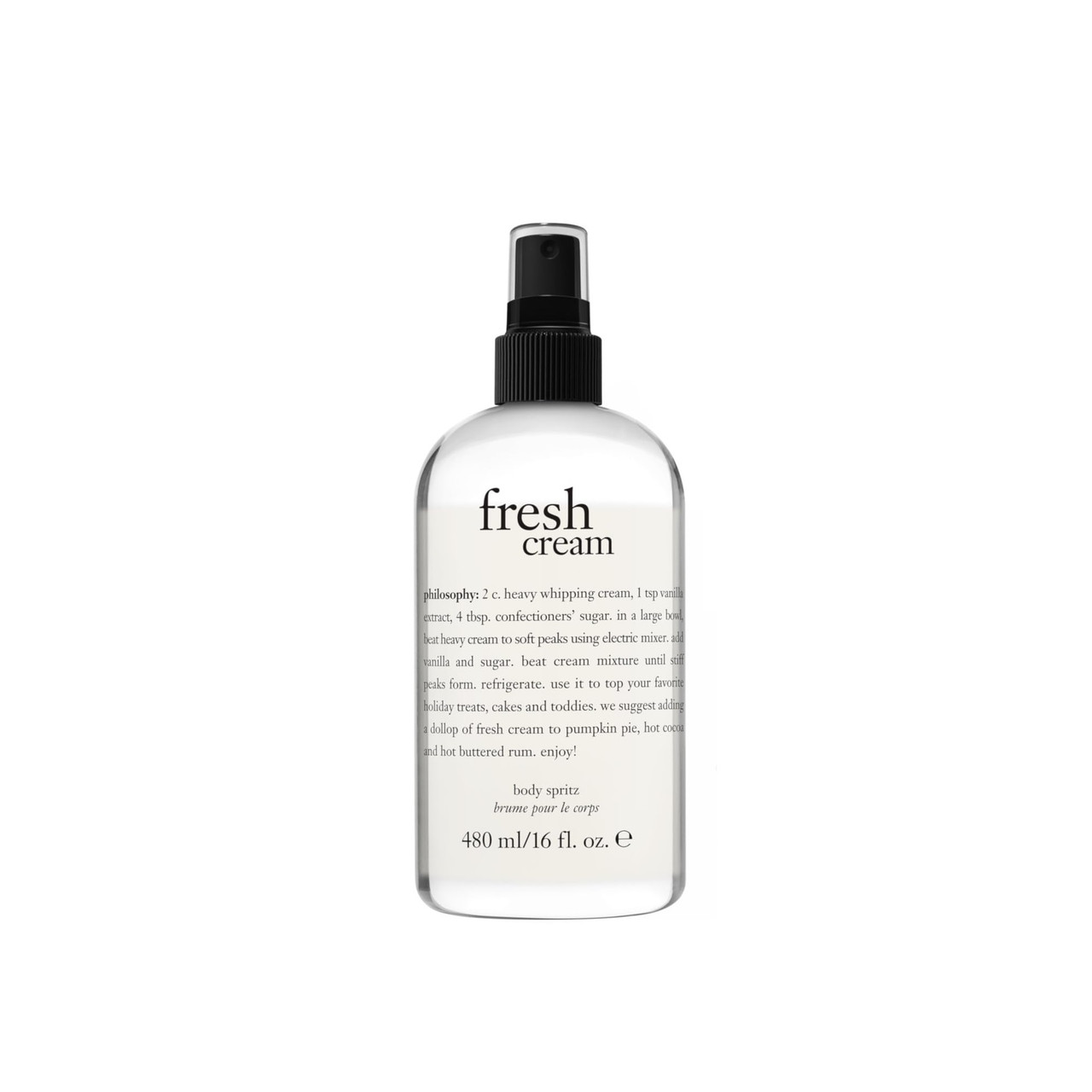 PHILOSOPHY FRESH CREAM 16 OZ BODY SPRITZ FOR WOMEN - ScentsWorld