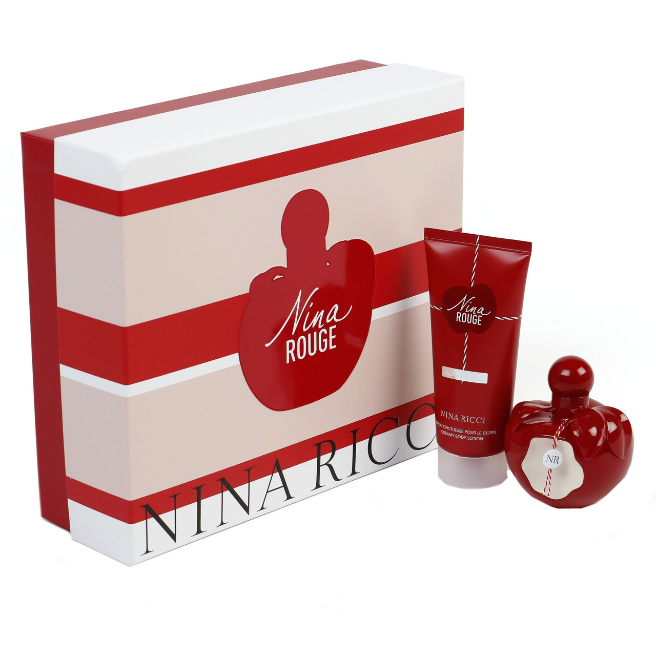 NINA RICCI NINA ROUGE 2 PCS SET FOR WOMEN: 2.7 EAU DE TOILETTE SPRAY ...