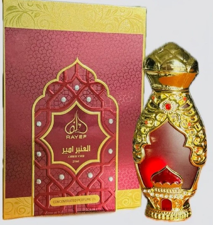 RAYEF AMBER EMIR 0.67 CONCENTRATED PERFUME OIL - ScentsWorld