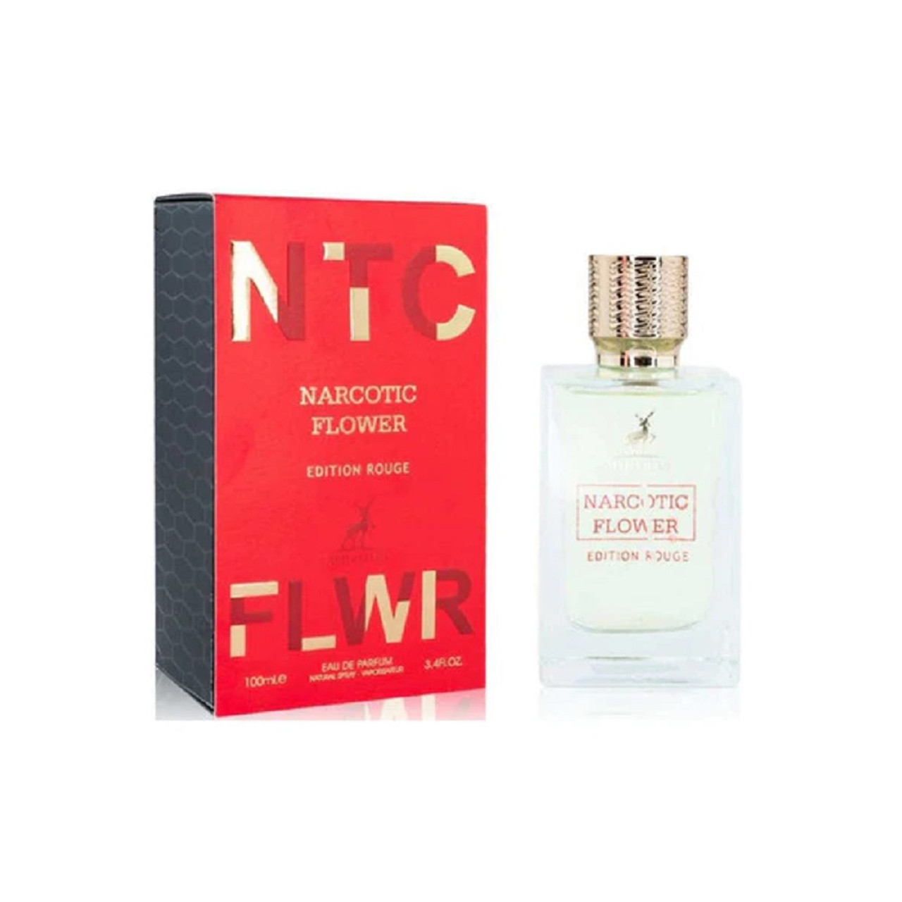 ALHAMBRA NARCOTIC FLOWER EDITION ROUGE 3.4 EAU DE PARFUM SPRAY ...