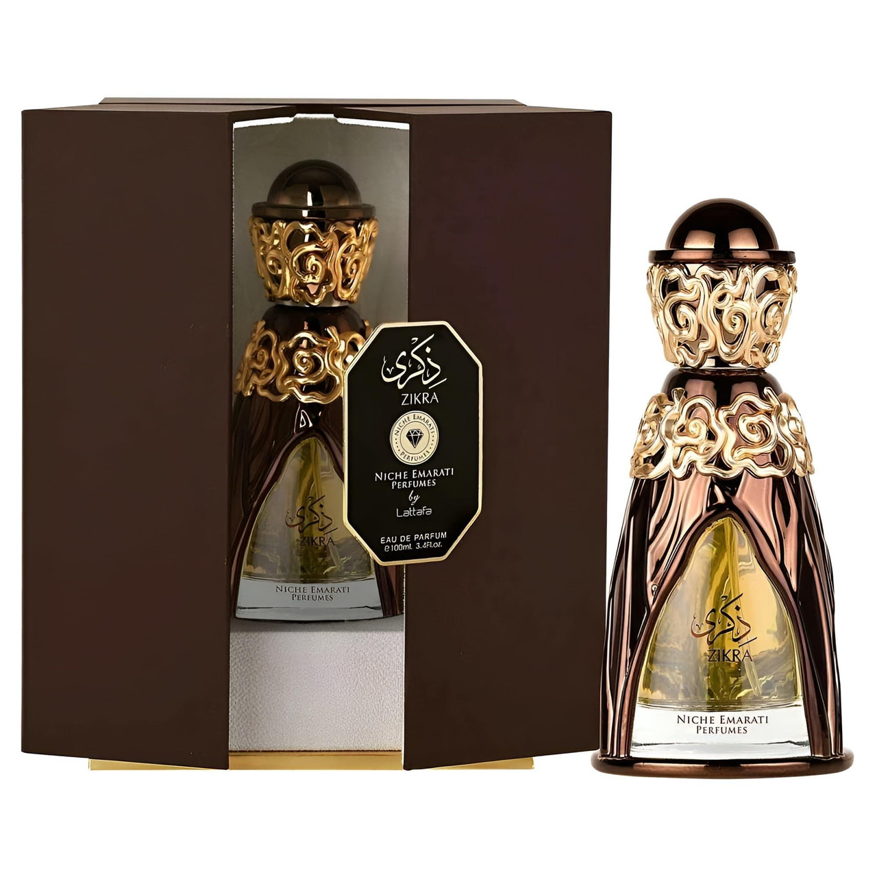 LATTAFA NICHE EMARATI ZIKRA 3.4 EAU DE PARFUM SPRAY - ScentsWorld