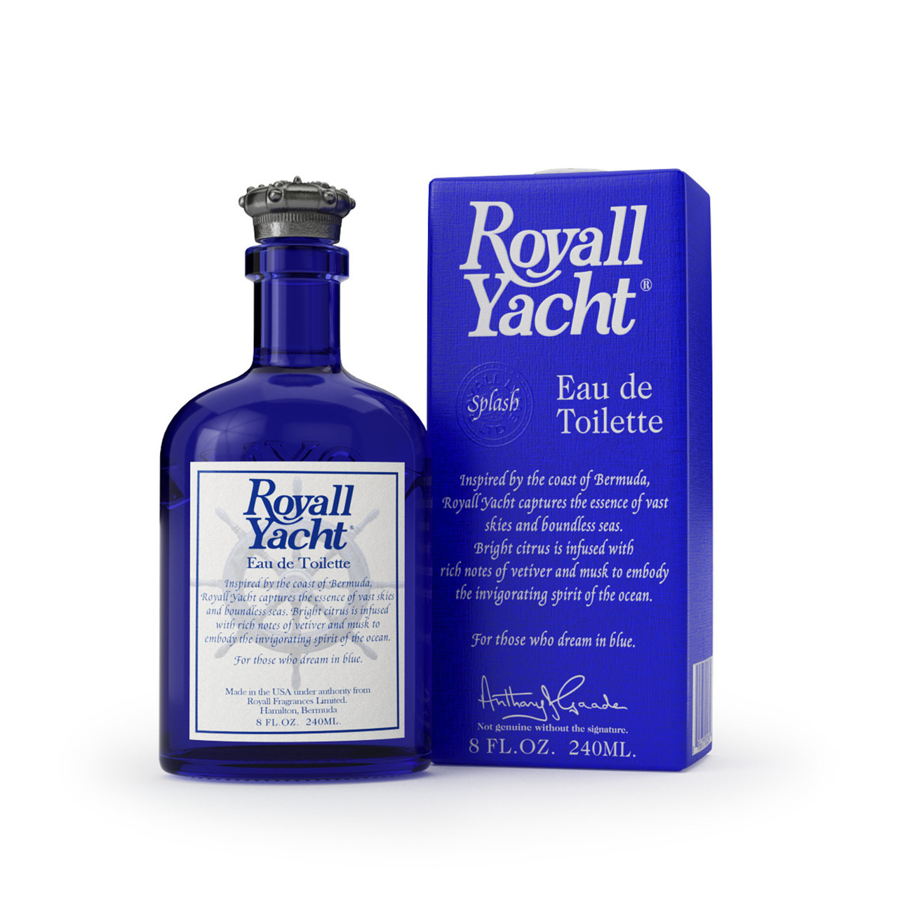 ROYALL YACHT 8 OZ EAU DE TOILETTE SPLASH - ScentsWorld