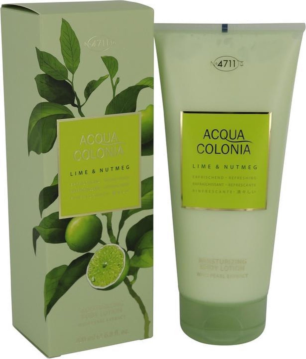 4711 ACQUA COLONIA LIME & NUTMEG 6.8 BODY LOTION - ScentsWorld
