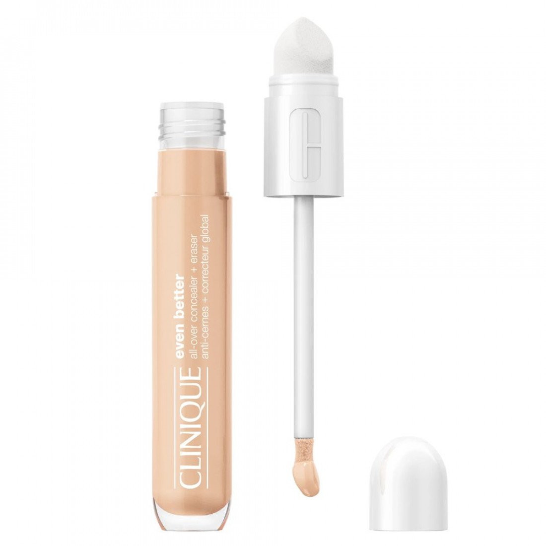 CLINIQUE EVEN BETTER 0.2 ALL OVER-CONCEALER + ERASER #CN28 IVORY ...