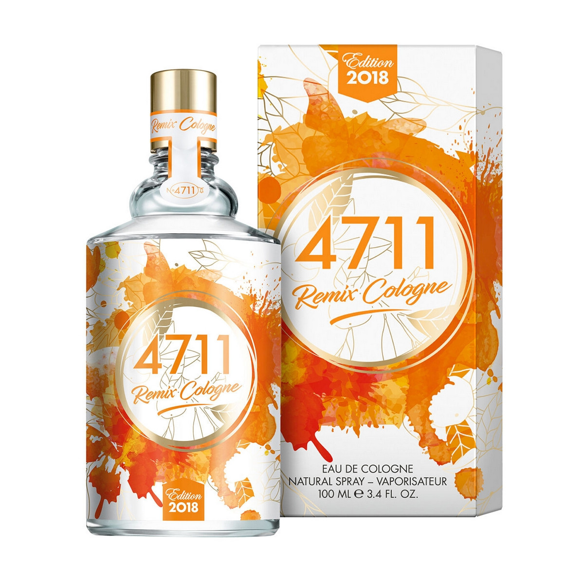 4711 REMIX COLOGNE 2018 EDITION 3.4 EAU DE COLOGNE SPRAY - ScentsWorld