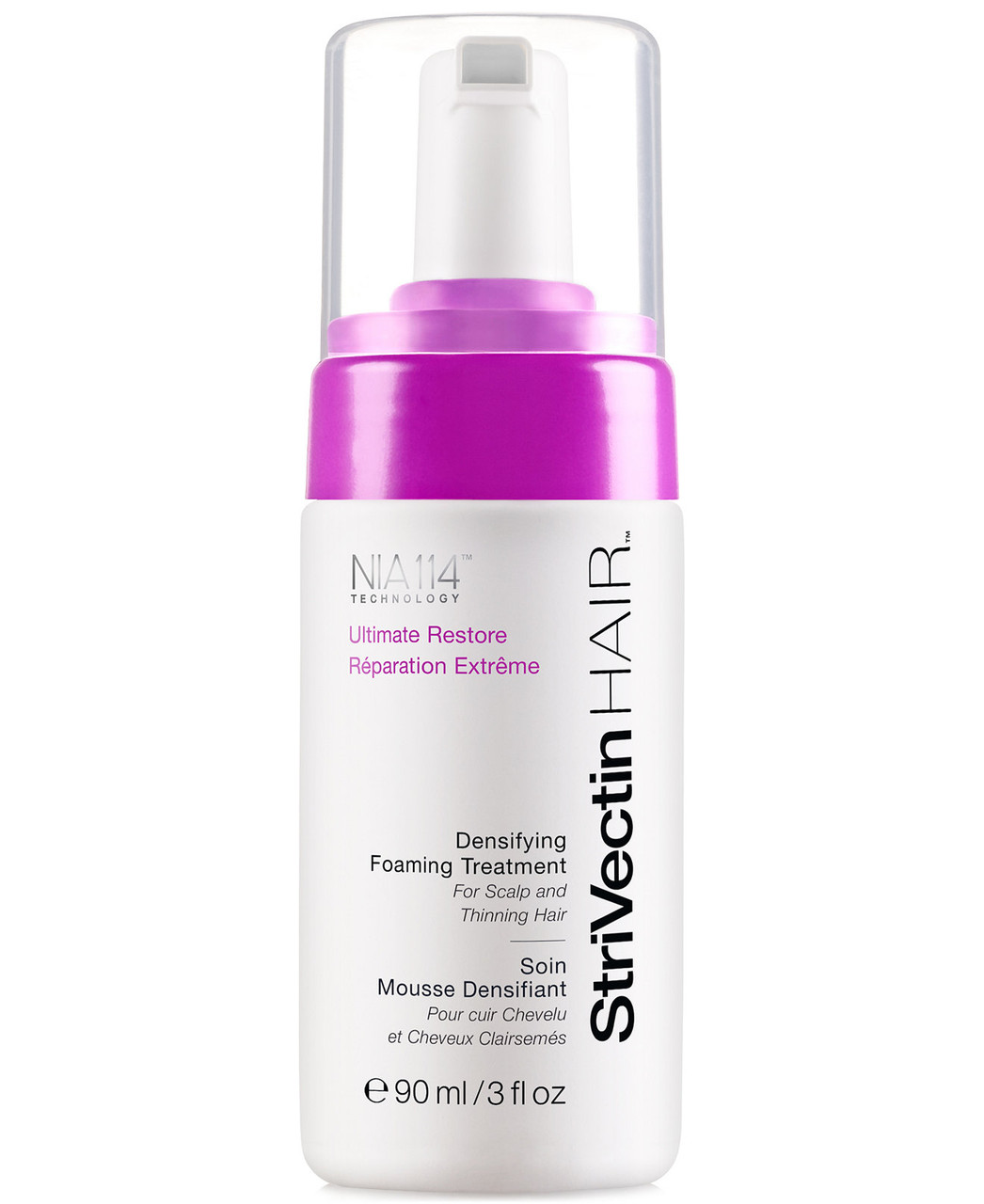 STRIVECTIN HAIR ULTIMATE RESTORE DENSIFYING FOAMING TREATMENT 3 OZ ...