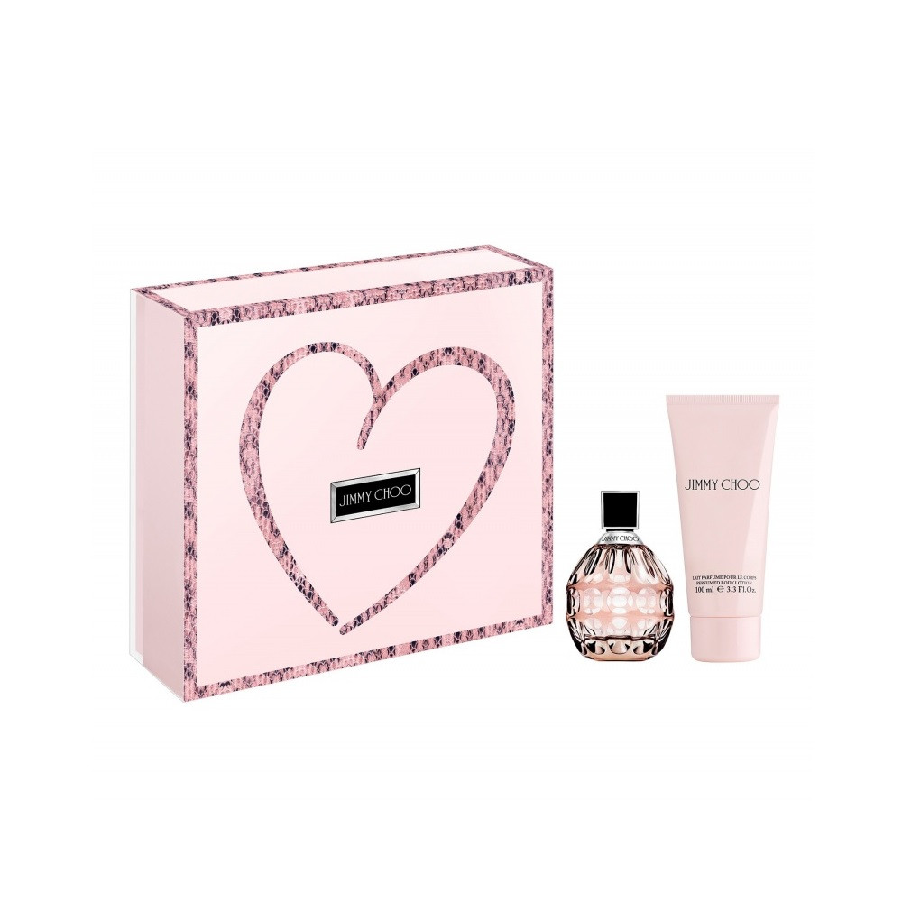 JIMMY CHOO 2 PCS SET FOR WOMEN: 2 OZ EDP SP + 3.4 BODY LOTION - ScentsWorld