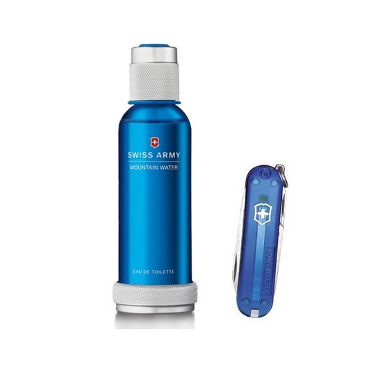 SWISS ARMY MOUNTAIN WATER 2 PCS SET FOR MEN: 3.4 EAU DE TOILETTE SPRAY ...