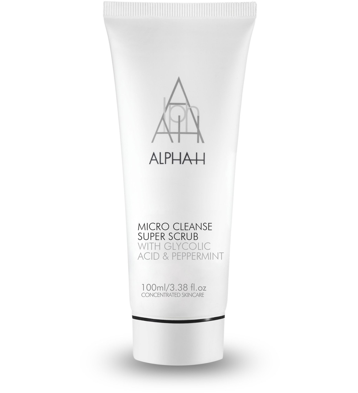 ALPHA-H MICRO CLEANSE 3.38 SUPER SCRUB WITH GLYCOLIC ACID & PEPPERMINT ...