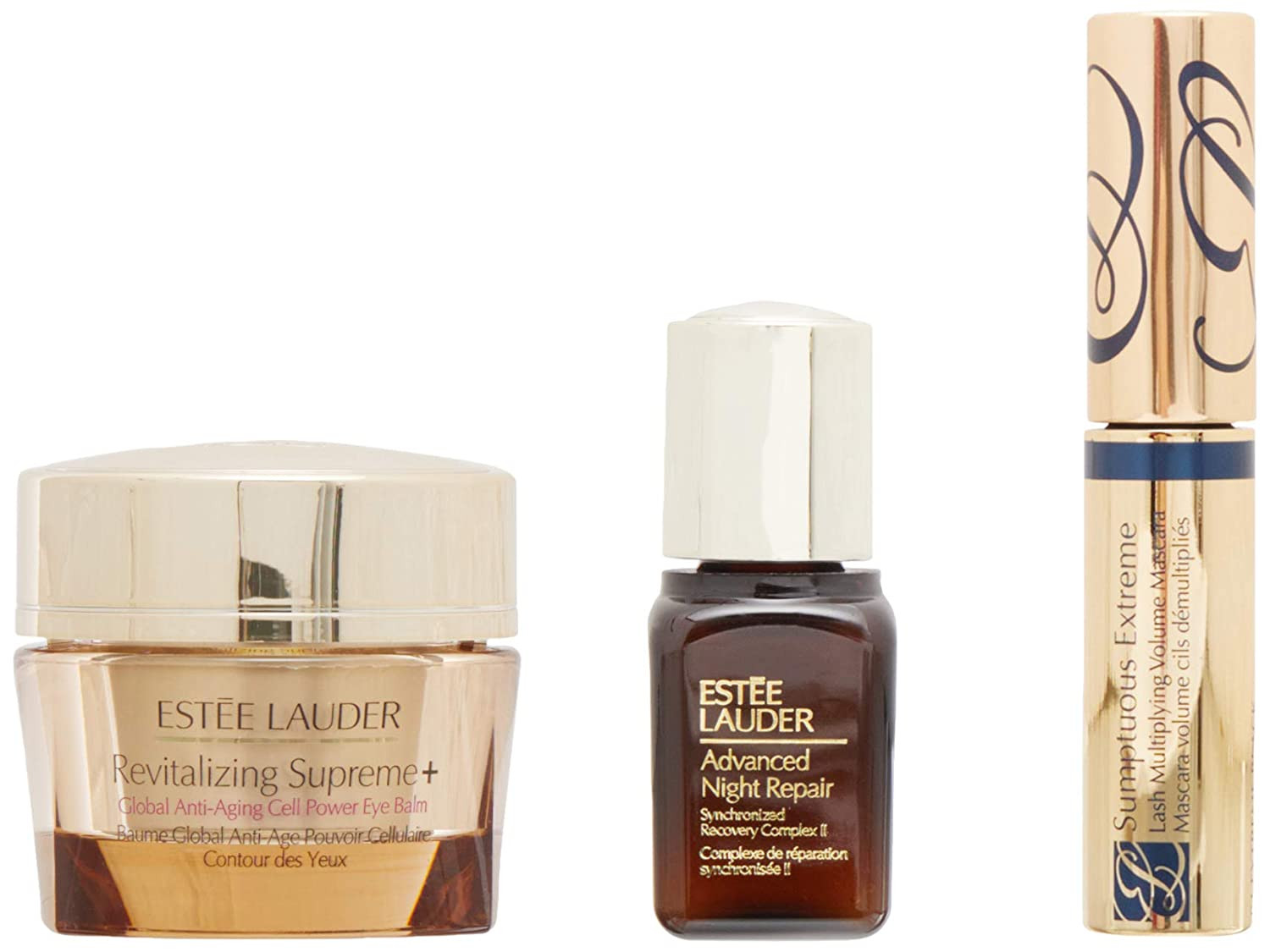 ESTEE LAUDER BEAUTIFUL EYES YOUTH REVITALIZING 3 PCS SET: 0.5 EYE BALM ...