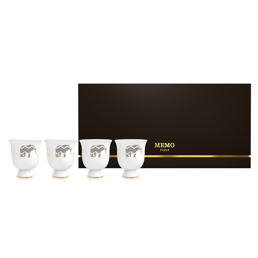 MEMO PARIS CORIANDER 4 X 1 OZ SCENTED CANDLE EGG CUP SET - ScentsWorld