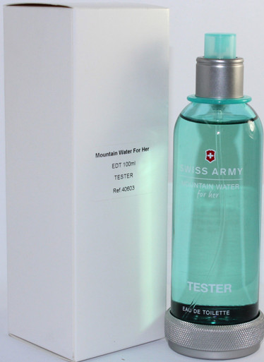 SWISS ARMY MOUNTAIN WATER TESTER 3.4 EAU DE TOILETTE SPRAY FOR WOMEN ...