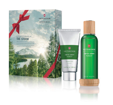 SWISS ARMY FOREST 2 PCS SET FOR MEN: 3.4 EAU DE TOILETTE SPRAY + 3.4 ...