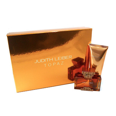 JUDITH LEIBER TOPAZ 2 PCS SET FOR WOMEN: 1.3 EAU DE PARFUM SPRAY + 3.4 ...